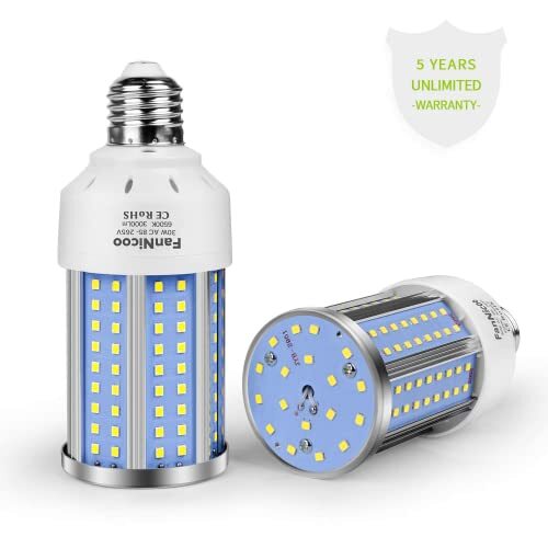 2pack 200w Equivalent Led Corn Light Bulb 3000 Lumen 6500k Cool White ...