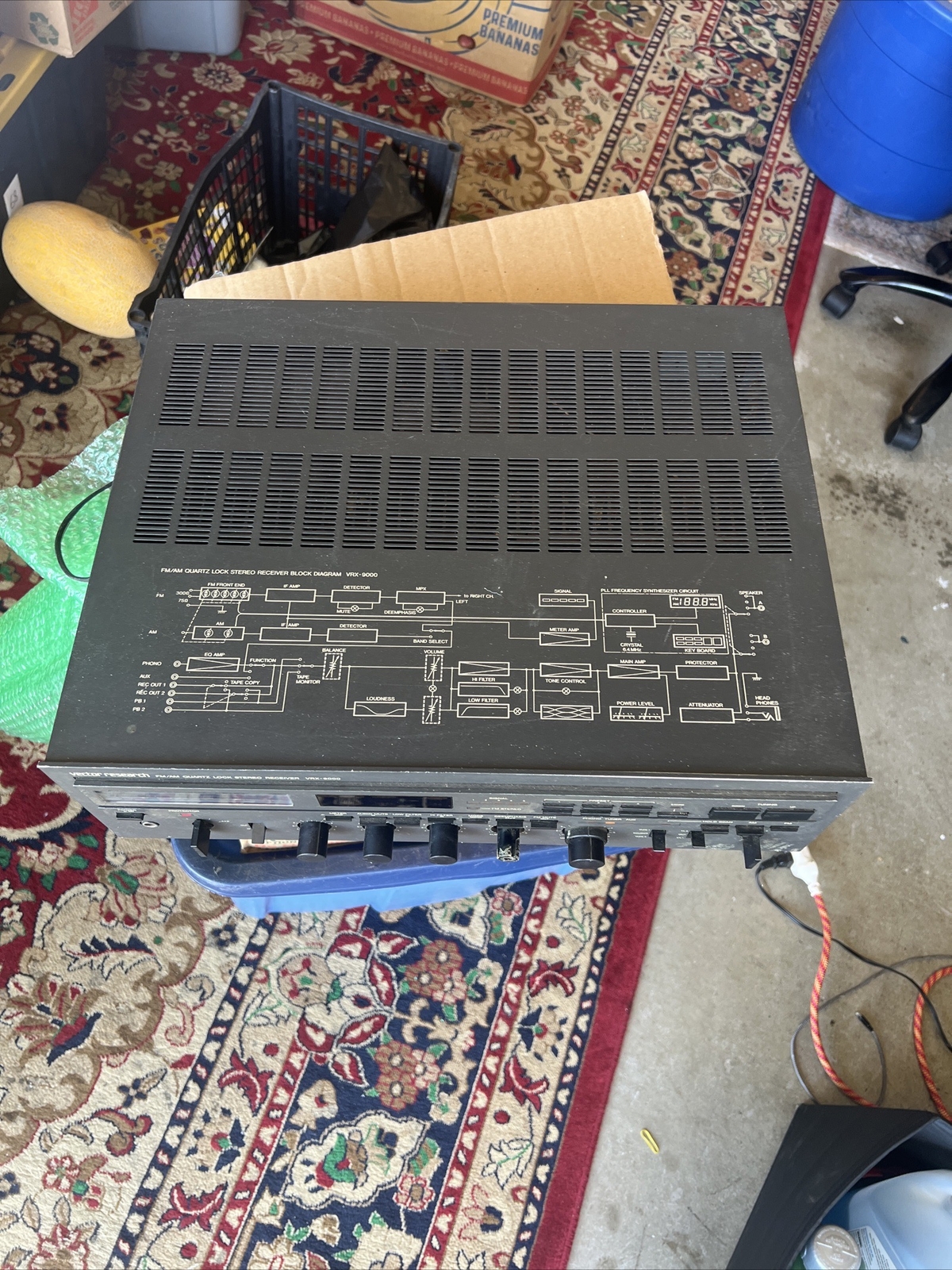 Vector Research VRX-9000 vintage receiver - Powers On - UNTESTED——- | eBay
