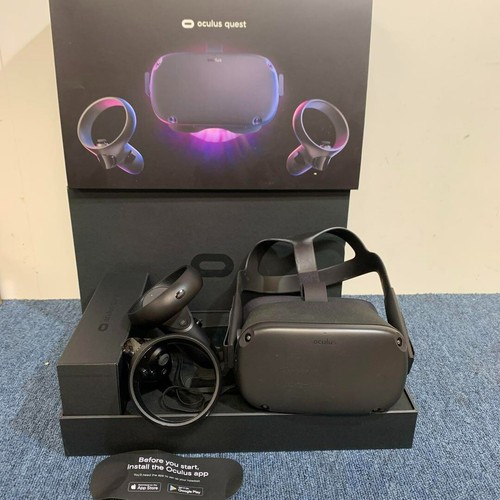 Oculus Quest VR Gaming Headset Black W/Box tested | eBay