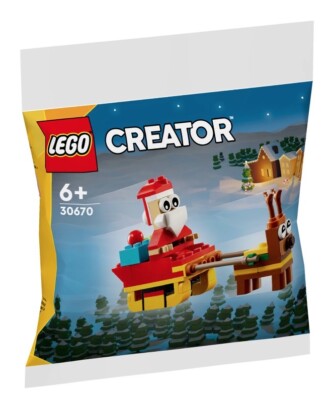 Lego 30670 Santa's Sleigh Ride - Creator - Polybag - New - AU Seller ...
