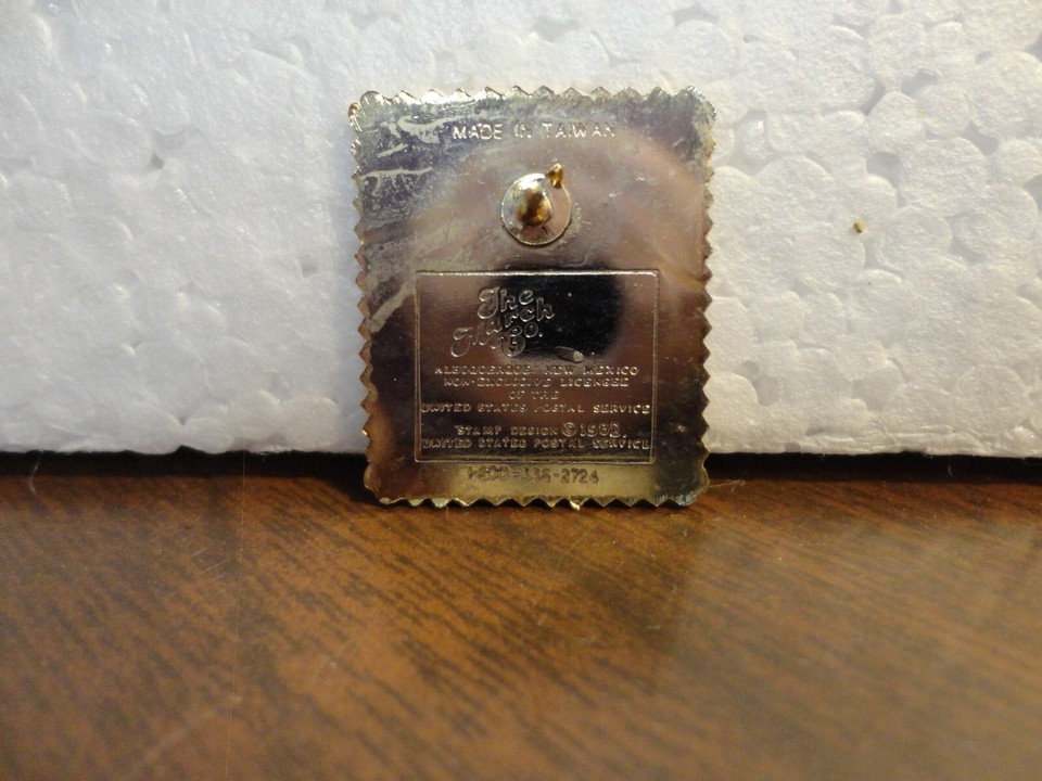Rose Love Stamp Art Earrings and Pin USA 25c | eBay