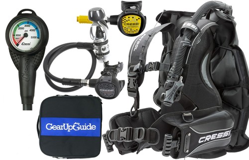 Cressi Trim Scuba Diving Gear Package Complete with Patrol BCD - Mini ...