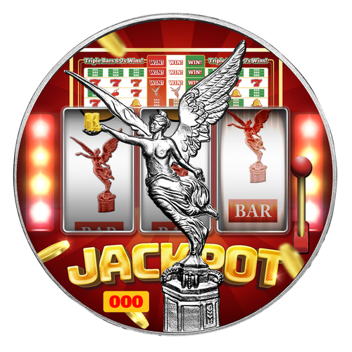 2024 Libertad Slot Machine Jackpot Edition 1 oz Silver Colored mintage ...