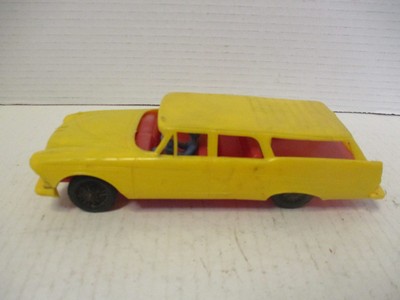 Vintage 1950s TIM-MEE TOYS PLYMOUTH STATION WAGON Plastic Car 7.5" | eBay