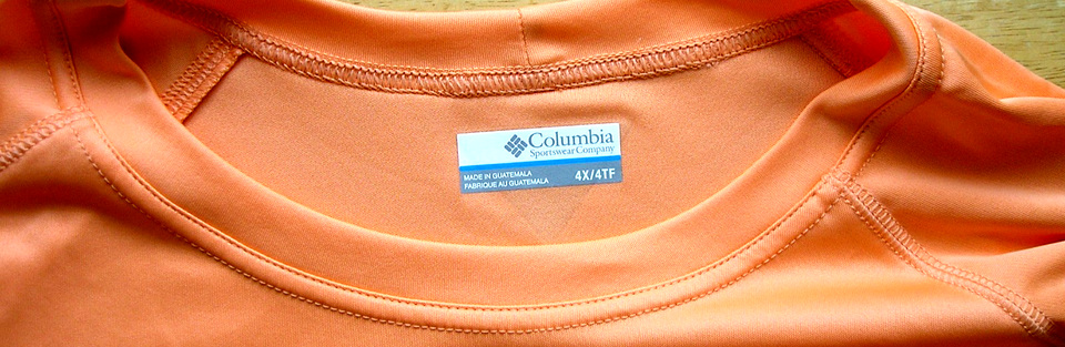 COLUMBIA PFG OMNI-SHADE MENS (4X) ORANGE TERMINAL TACKLE POLYESTER ...