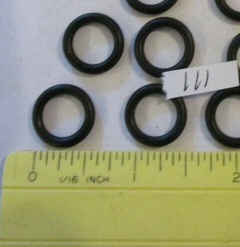 111 O-ring. 7/16" ID x 5/8" OD x 3/32" thick. Buna-70. Quan 5 | eBay