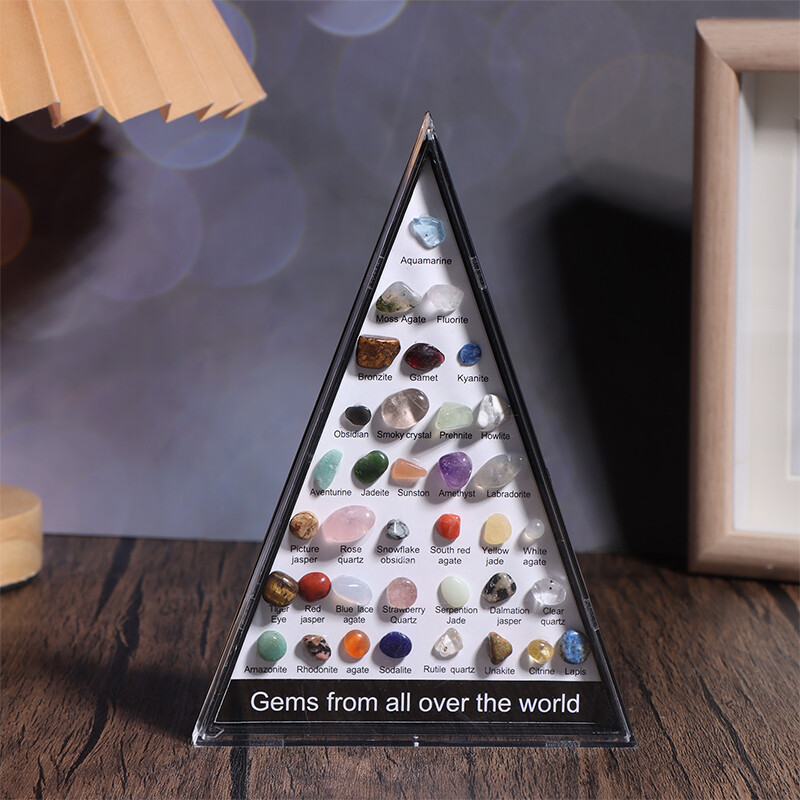 Crystal Rock Collection 36pcs Gem Set Natural Crystals Stones Mineral ...