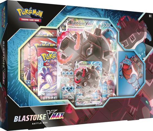 Blastoise Vmax Battle Box - Pokemon Collection Box x1 - Sealed - New ...
