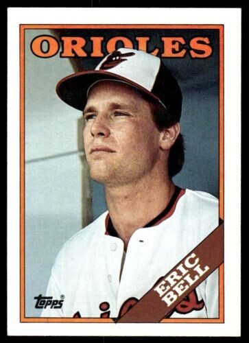 1988 Topps #383 Eric Bell Pitcher Baltimore Orioles FREE shipping | eBay