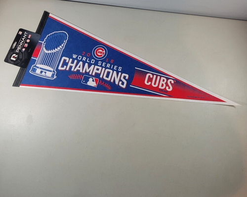 Chicago Cubs Pennant 2016 World Series Official Champions 12 "x 30 ...