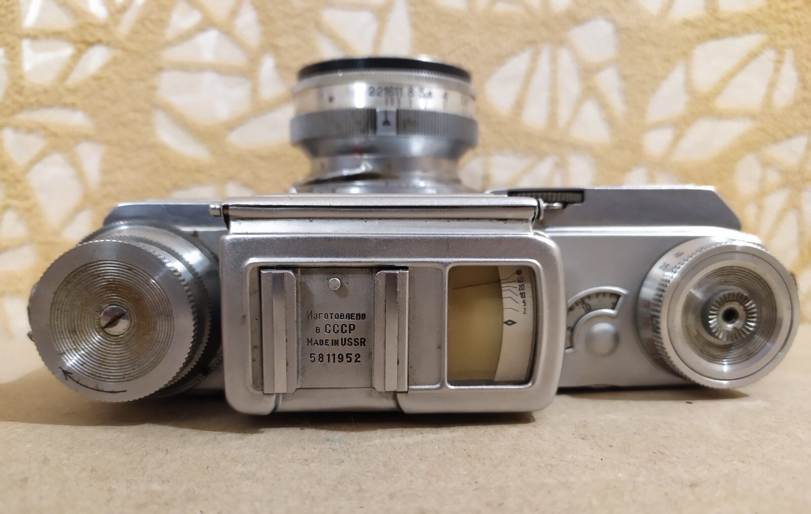 USSR Camera Kiev 3 A Vintage Soviet rangefinder camera #5811952 lens ...