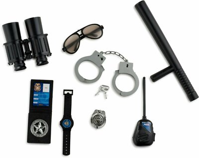 Police Accessory Set - Police Officer Deputy Kit for Kids By Dress Up ...