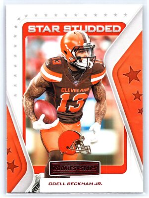 Odell Beckham Jr. 2019 Panini Rookies & Stars #SS-OBJ Star Studded ...