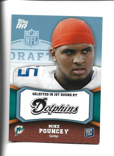 2011 Topps Rising Rookies - Mike Pouncey #106 Blue /1339 (RC) for sale ...