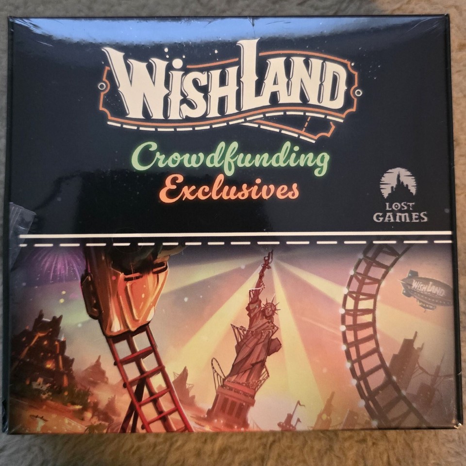 New Wishland Dreams from America Euro Board Game Kickstarter Collection Unopened | eBay