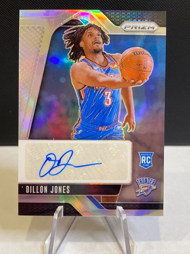 2024-25 Panini Prizm - Rookie Signatures Dillon Jones #RSI-DJT Silver ...
