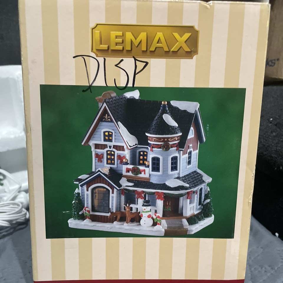 Lemax Porcelain Lighted Building 2018 85389 | eBay