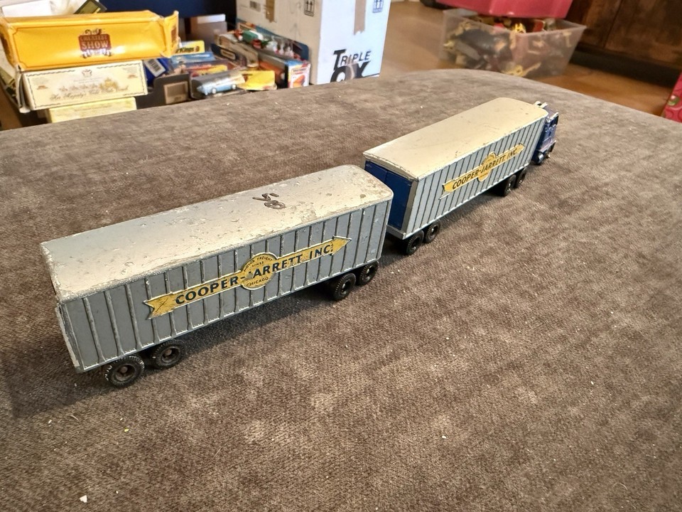 Matchbox Lesney Major Pack M9 Inter State Freighter Cooper, Jarrett Inc ...