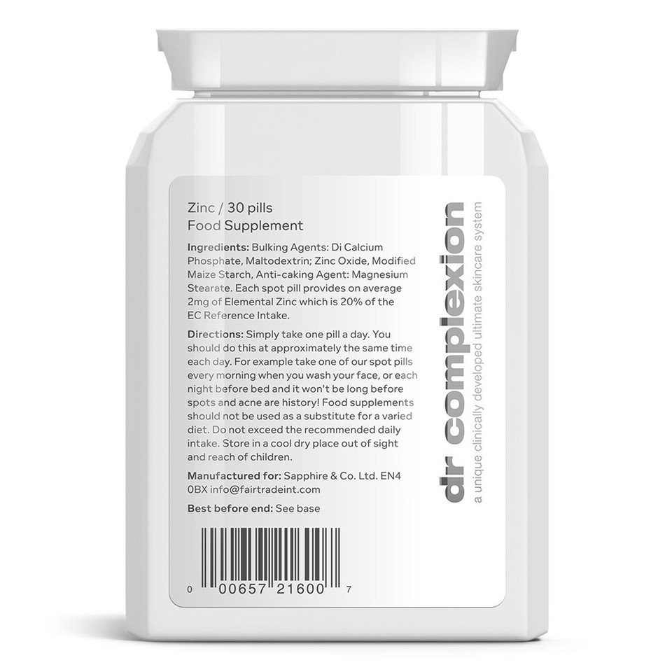 DR COMPLEXION ANTI BLEMISH SOLUTION BLEMISH & PIMPLE PILL SMOOTH FRESH ...