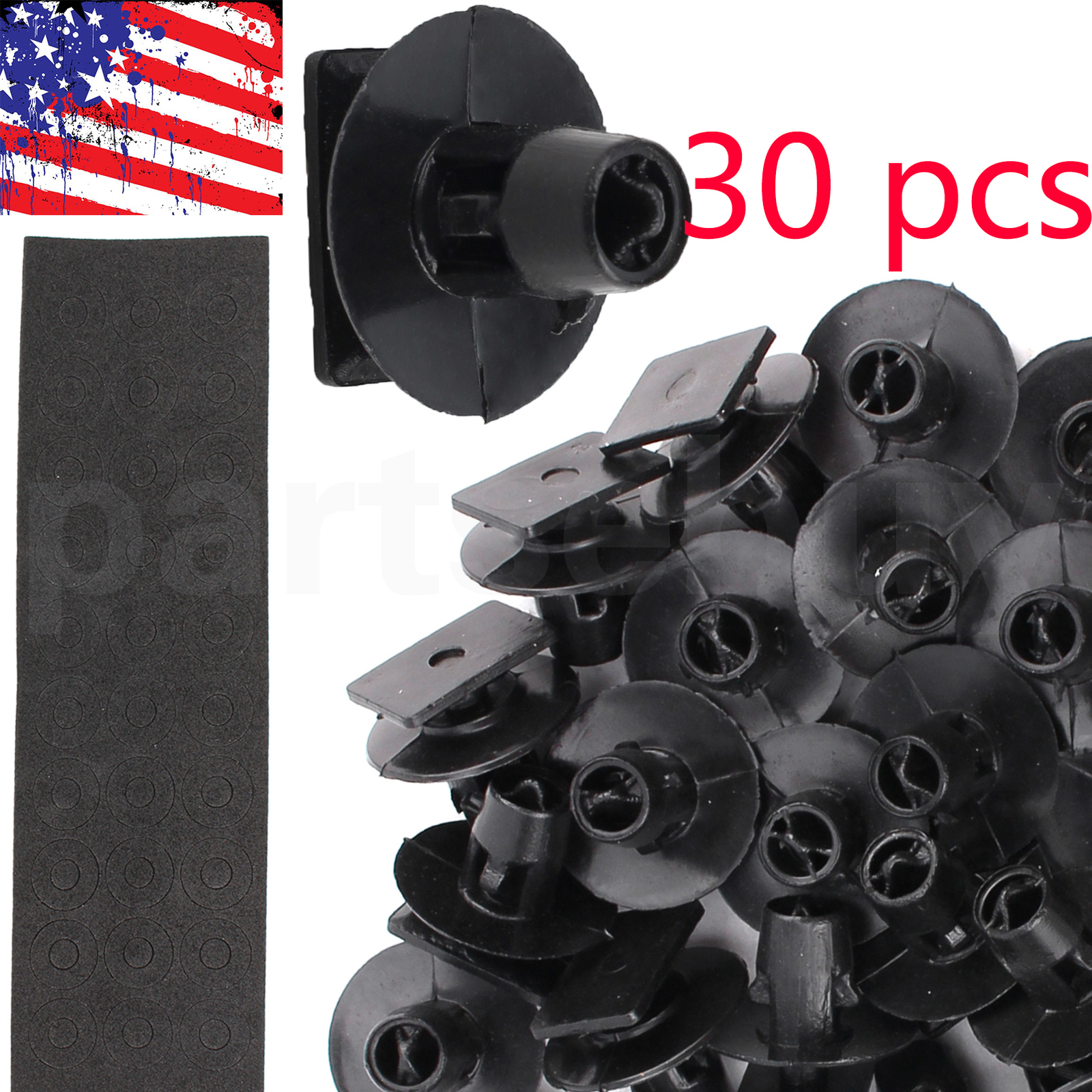 30pcs Exterior Rocker Panel Molding Clip 76882-EG01A For Nissan Maxima ...