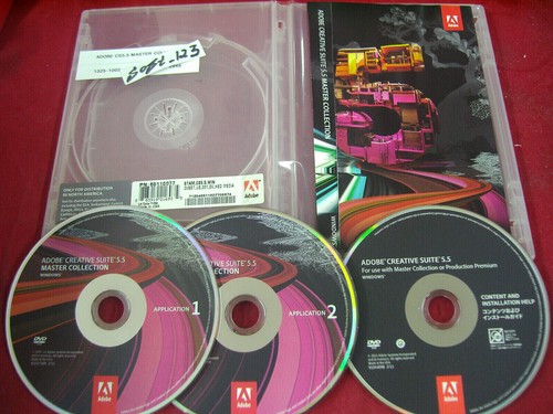 Adobe Creative Suite 5.5 CS5.5 Master Collection For Windows Full DVD ...