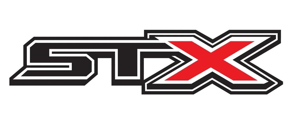 Set of 2: STX off-road die-cut decal/sticker fits Ford F-150 2015-2020 ...