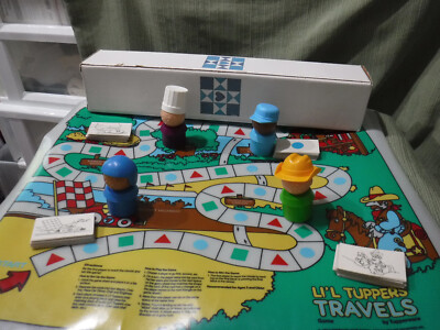 Tupperware Vintage LI'L Tuppers Travel Game with Box-Rare, Complete | eBay