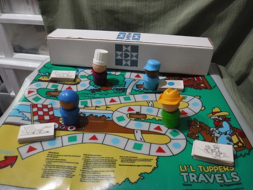 Tupperware Vintage LI'L Tuppers Travel Game with Box-Rare, Complete | eBay
