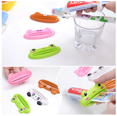 Kids Animal Cartoon Toothpaste Squeezer Dispenser Tool | eBay UK