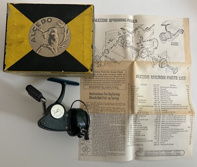 Spinning Reels - Vintage Alcedo Micron Spinning Reel