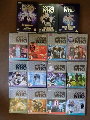 Dr.Who - Complete William Hartnell Years Silver Case DVD Collection ...