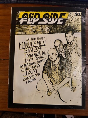 vintage flipside magazine #32.Minutemen, Sin 34 Very good condition | eBay