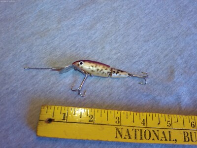 Vintage Cisco Kid Jointed Crankbait Fishing Lure | eBay