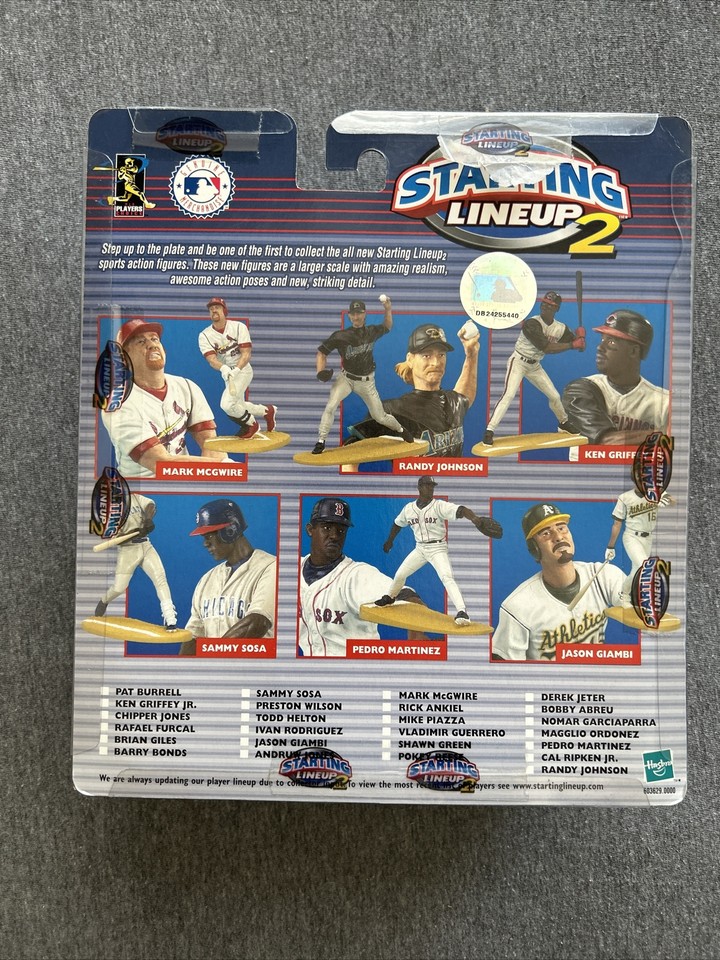 New 2001 Hasbro Starting Lineup 2 SLU Mark McGwire Cardinals Action ...