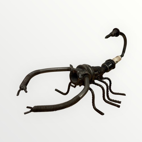 Steampunk Scorpion Desk Art Welded Scrap Metal One Of A Kind | eBay