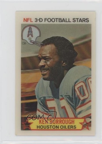 1980 Stop 'n Go NFL 3-D Football Stars Ken Burrough #35 | eBay