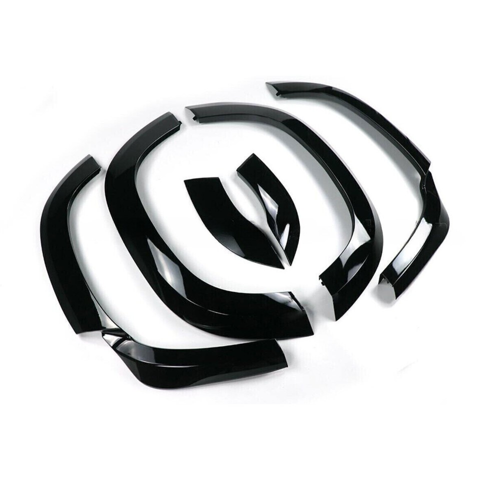 Gloss Black For Land Rover Defender 110 Fender Flare Wheel Eyebrow Arch ...