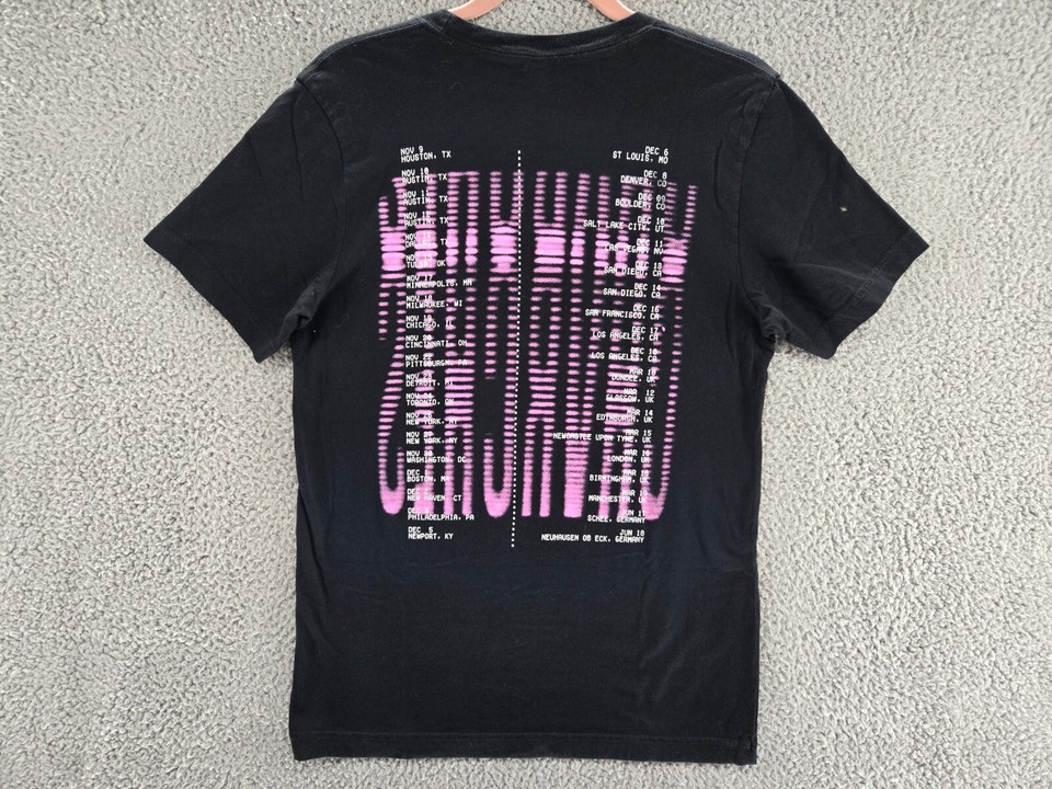 Chvrches Shirt Mens Medium Band Tour Concert Graphic Tee Short Sleeve ...