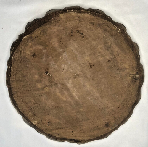 Wooden Looking Wall Art of Deer/Elk - Ornate acorn edge | eBay