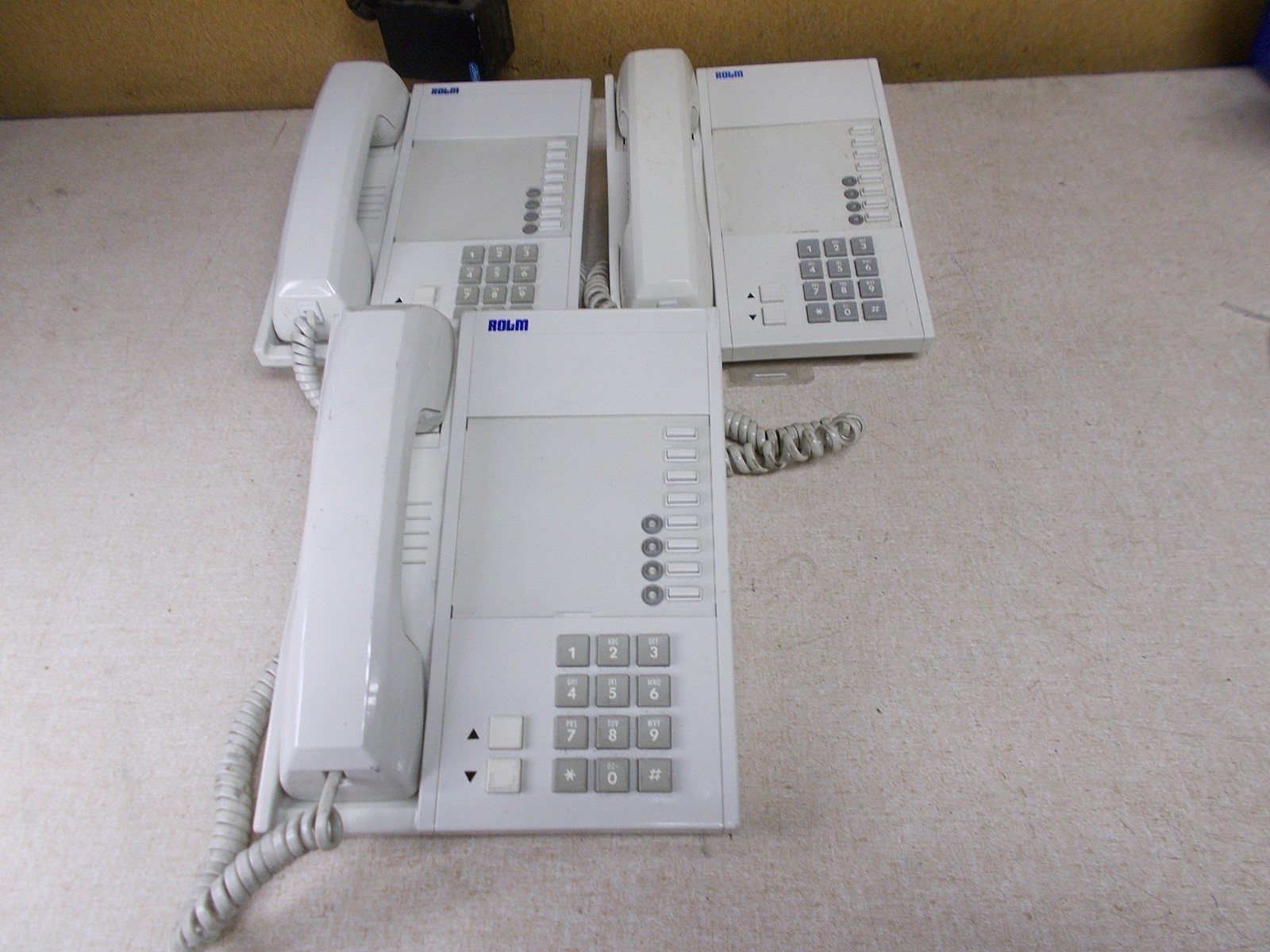 Rolm 9208/2 Corded Digital Office Phones, White, Lot of 3 *FREE ...