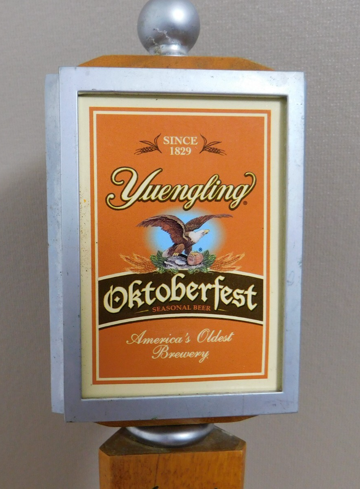 YUENGLING Brewery Beer 3 Sided Changeable Tap Handle With Oktoberfest ...