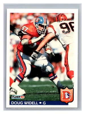 1992 Fleer #107 Doug Widell Broncos | eBay