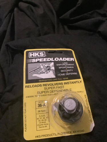 HKS Speedloader 36-A for 5 shot 38/357 Mag S&W J-Frame & Taurus 85 ...