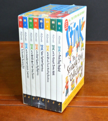 Stink Chapter Books NEW BOX SET By Megan McDonald, Peter Reynolds books ...
