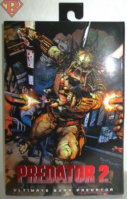 ULTIMATE BOAR PREDATOR Predator 2 Movie 7" Scale Action Figure Neca ...