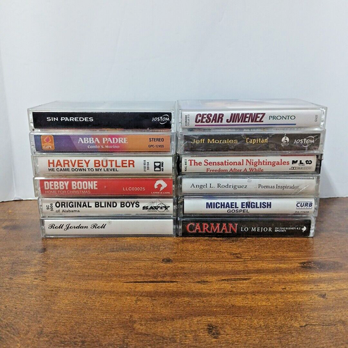 Lot of 12 Vintage Christian Music Cassette Tapes, Spanish & English | eBay