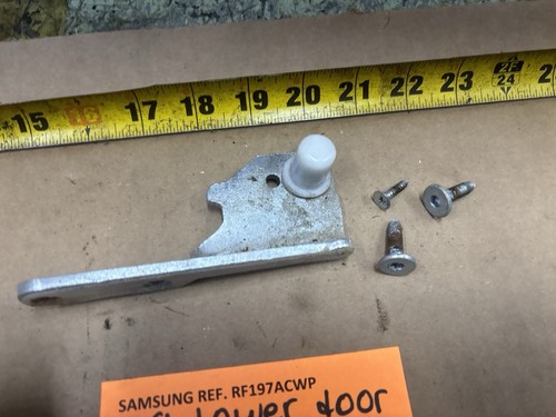 SAMSUNG REFRIGERATOR RF197ACWP Left Lower Door Hinge | eBay