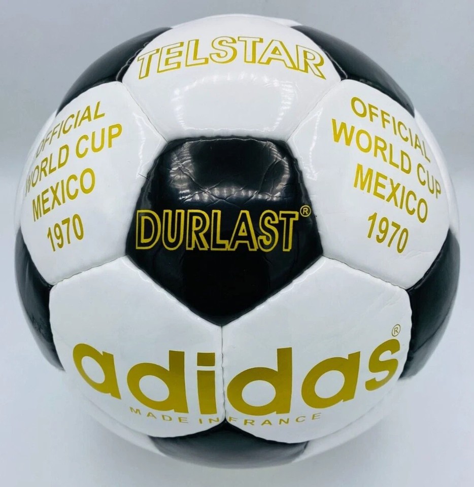 Adidas Telstar Durlast 1970 FIFA World Cup Football Size 5 - Vintage ...