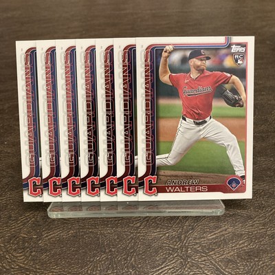 2025 Topps Series 2 Andrew Walters Rookie 7-Card Player Lot #637 ...