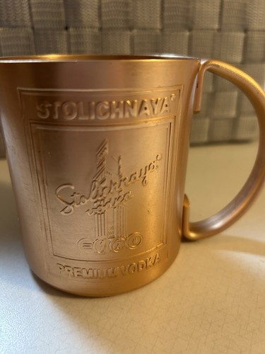 NEW Stoli Vodka Collector's Copper Moscow Mule Mug | eBay